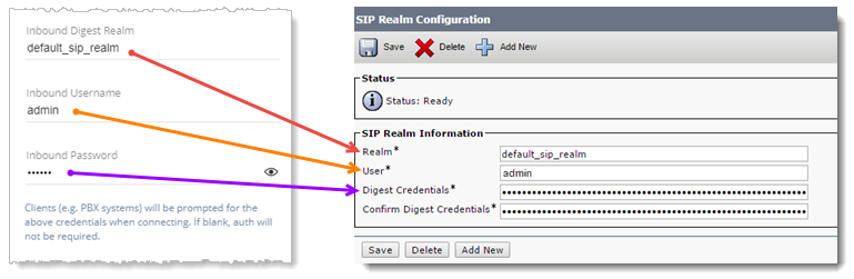 Cisco SIP Trunk Setup